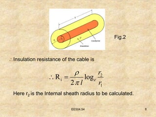 Insulation resistance numerical | PPT