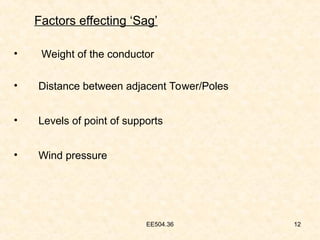 line structures and transmissions in Power systems | PPT