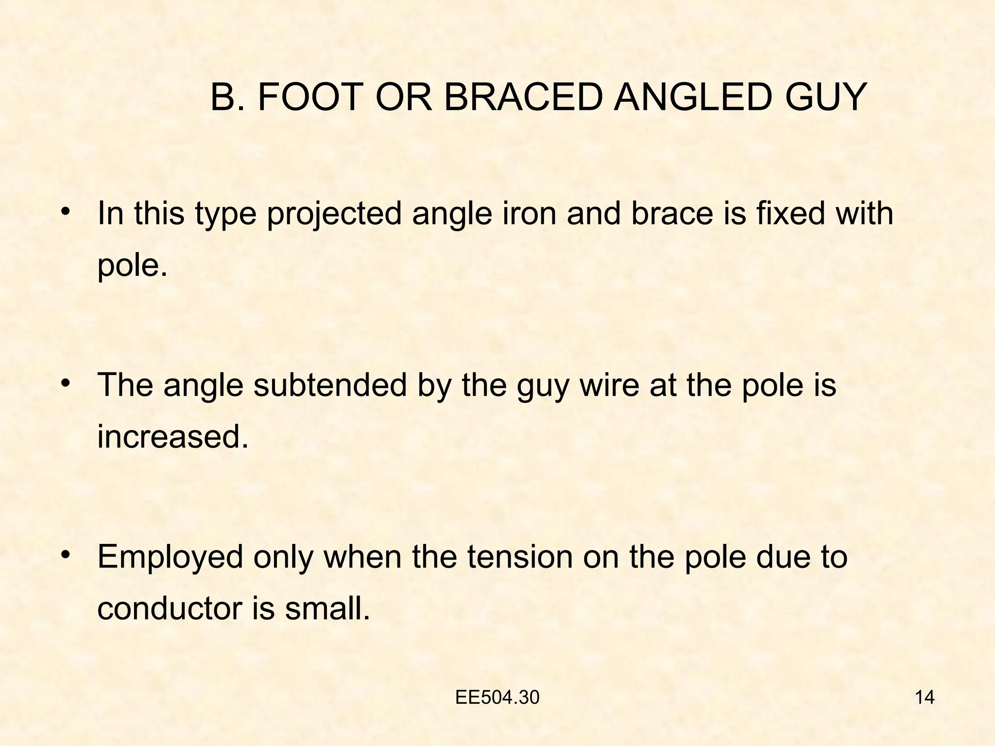 pole guys and stays in erecting of transformers | PPT