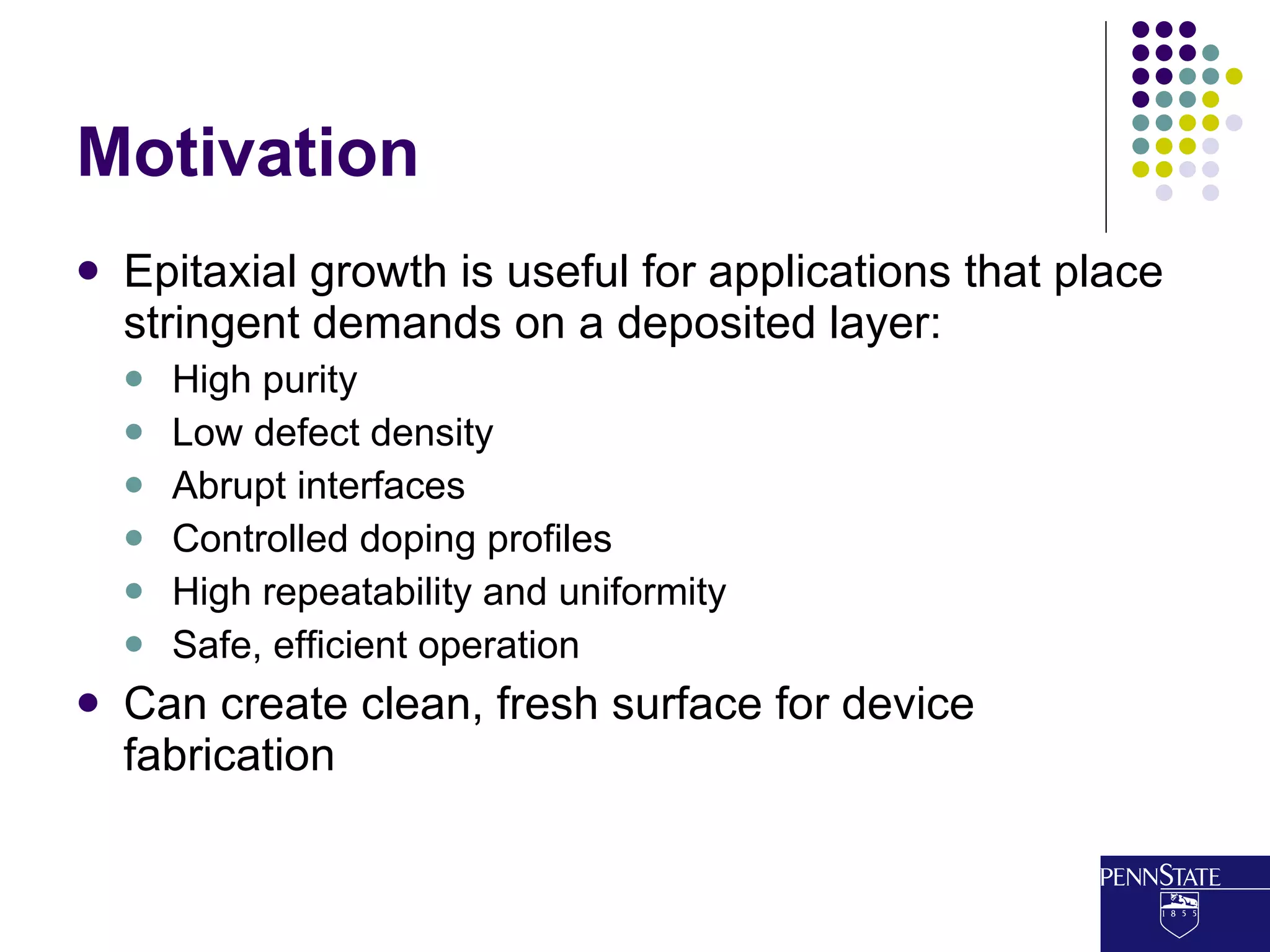 Ee518 Epitaxial Dep.S07