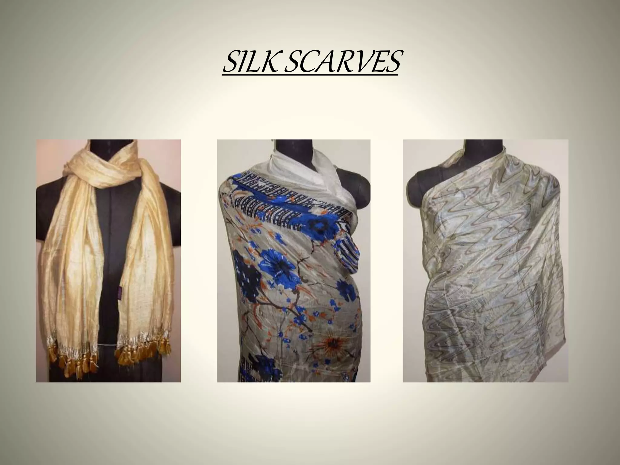 Presentation of scarves | PPTX
