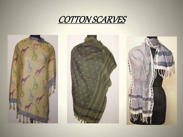 Presentation of scarves | PPTX