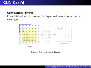 Moving Object Detection And Tracking Using CNN | PDF