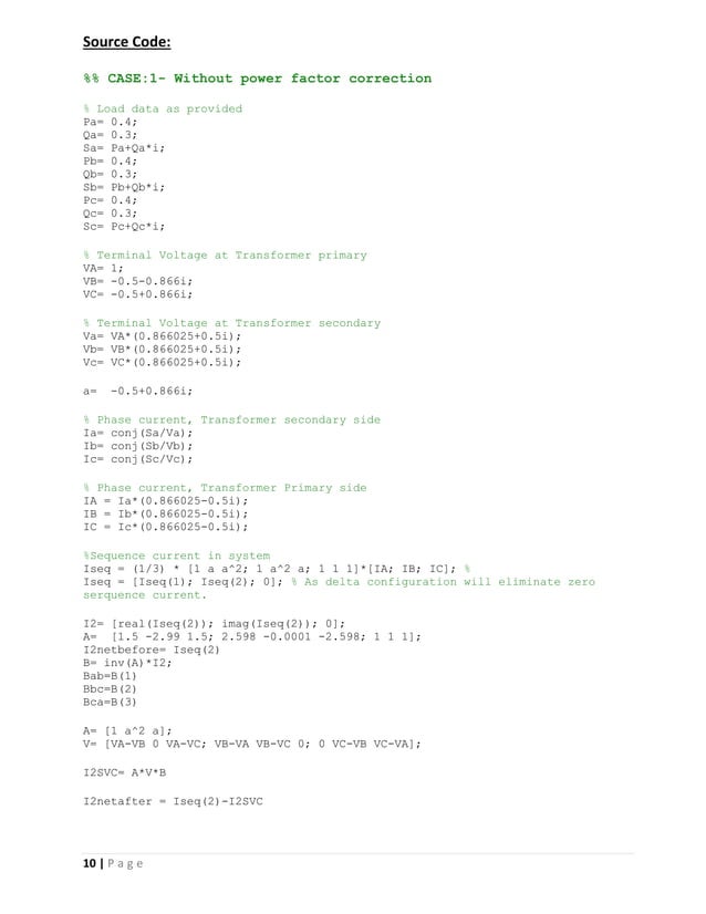 Design Of A 3 Phase Fc Tcr Static Var Compensator For Power Factor Correction And Preventation