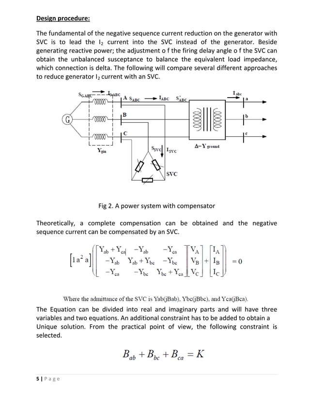 Design of a 3-phase FC-TCR Static Var Compensator for Power factor correction and Preventation ...