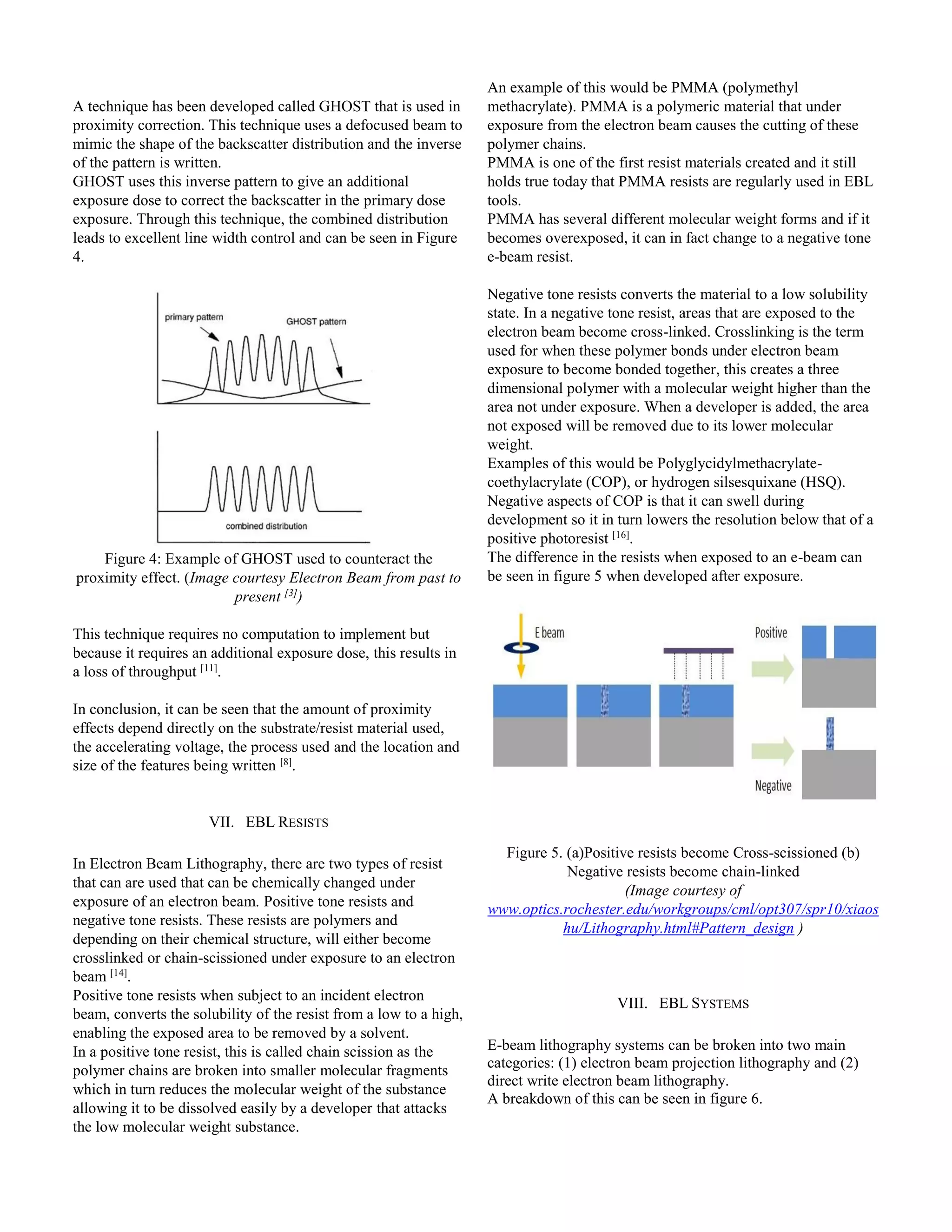 Electron Beam Lithography review paper - EE541 Dublin City University | PDF