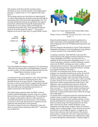 Electron Beam Lithography review paper - EE541 Dublin City University | PDF