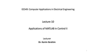 Applications of MATLAB in Control Part II.pdf