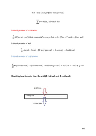 HEAT EXCHANGER MODEL | PDF