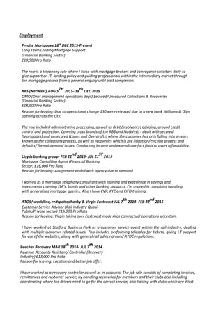 A B -Cv- (2) | PDF | Home Financing | Personal Debt