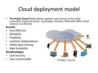 Cloud computing ppt | PPTX