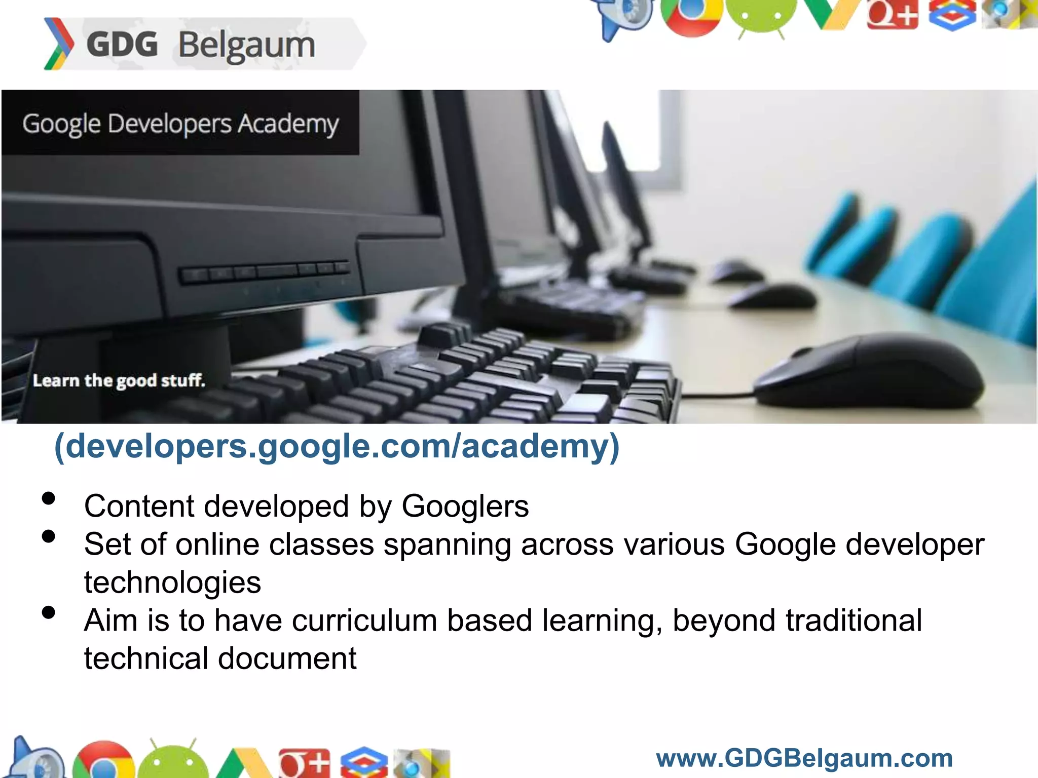 GDG_Belgaum_Intro | PPT