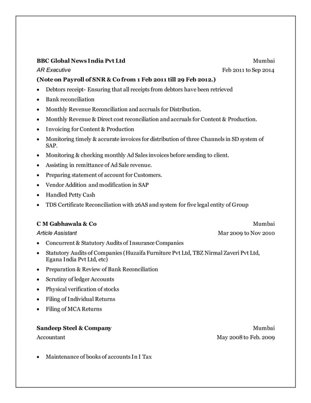 Sid CV-1 | DOCX