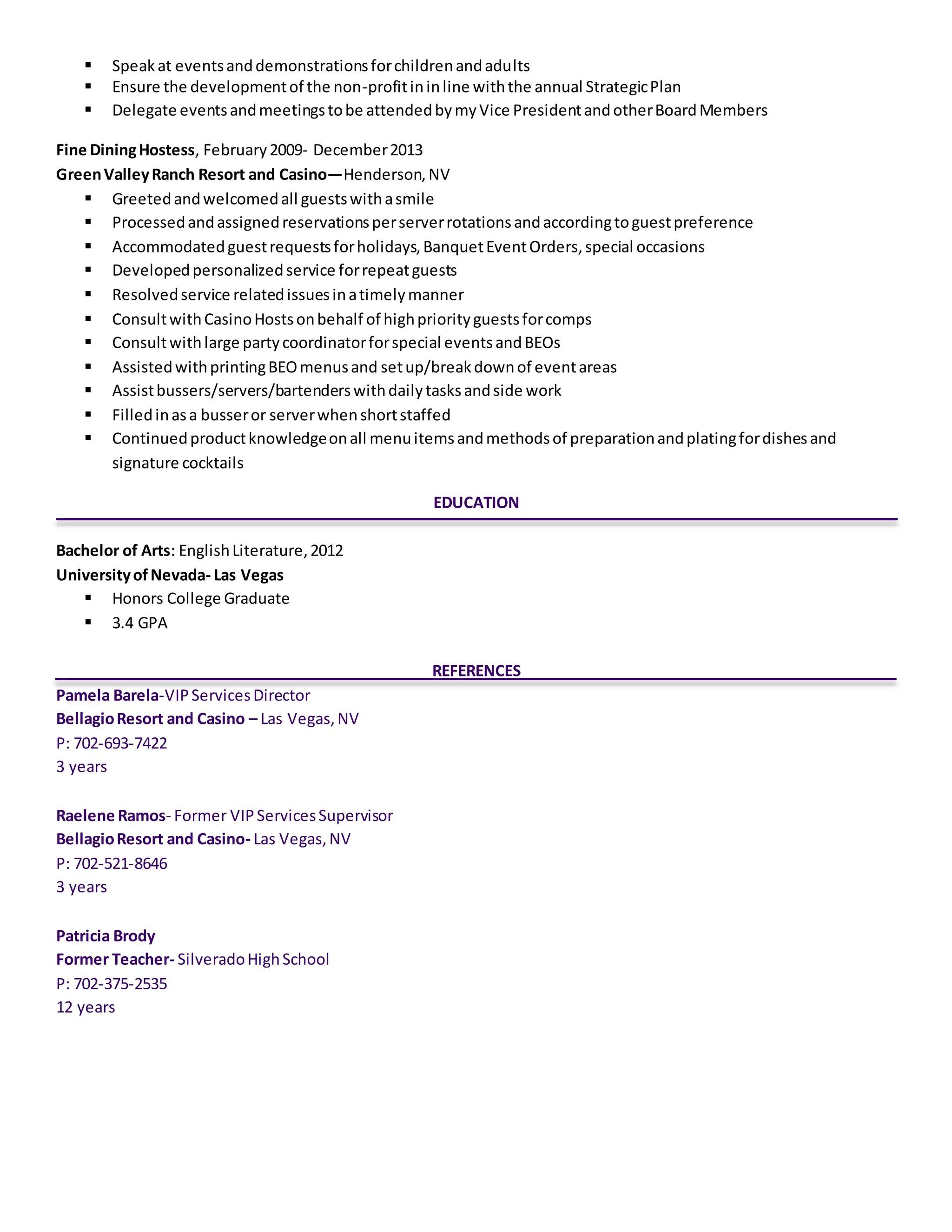 Felicia Saucedo Resume | DOCX