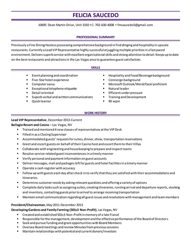 Felicia Saucedo Resume | PDF