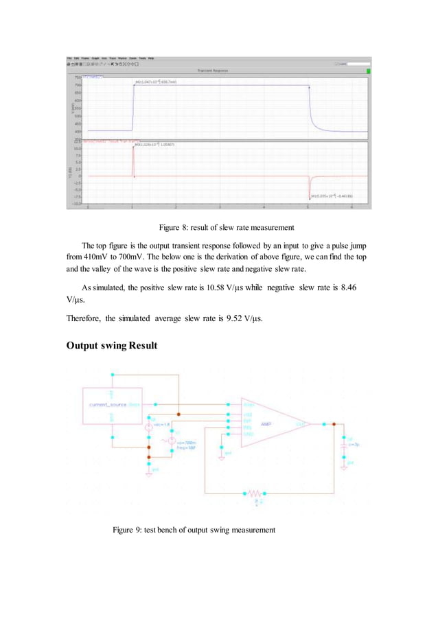 Single Stage Differential Folded Cascode Amplifier | PDF