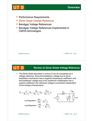 Ee6378 bandgap reference | PDF