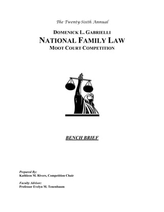 2014 Family Law Bench Brief | PDF