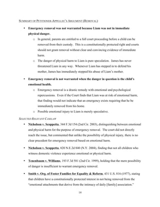 2014 Family Law Bench Brief | PDF