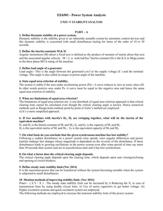 Ee6501 psa-eee-vst-au-units-v (1) | PDF
