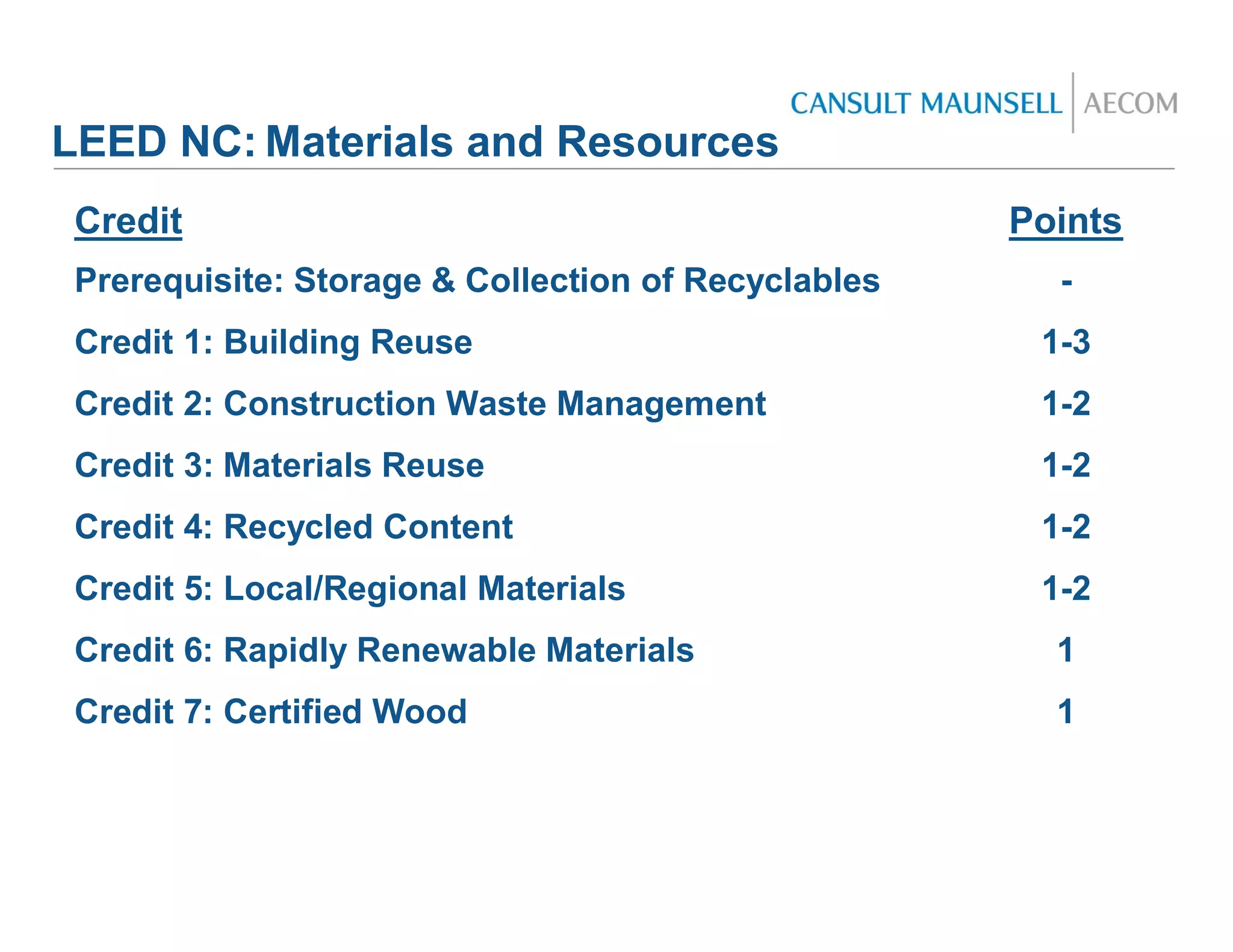 LEED Presentation | PDF