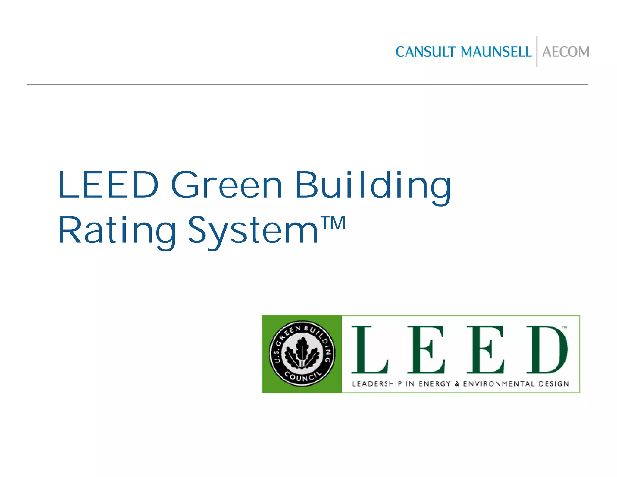 LEED Presentation | PDF