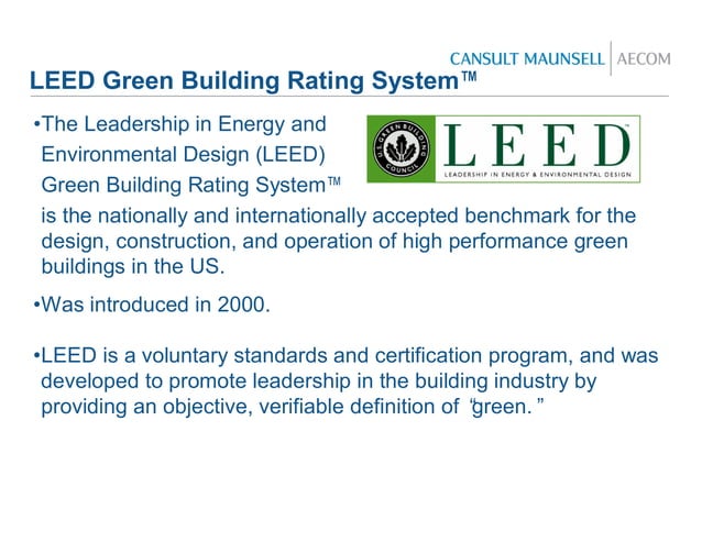 LEED Presentation | PDF | Developmental Sites | Real Estate