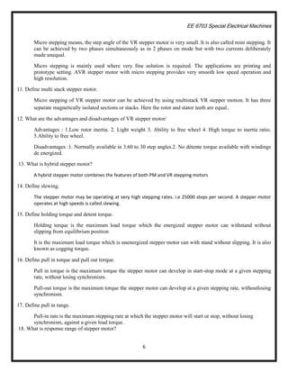 EE6703 SEM | PDF