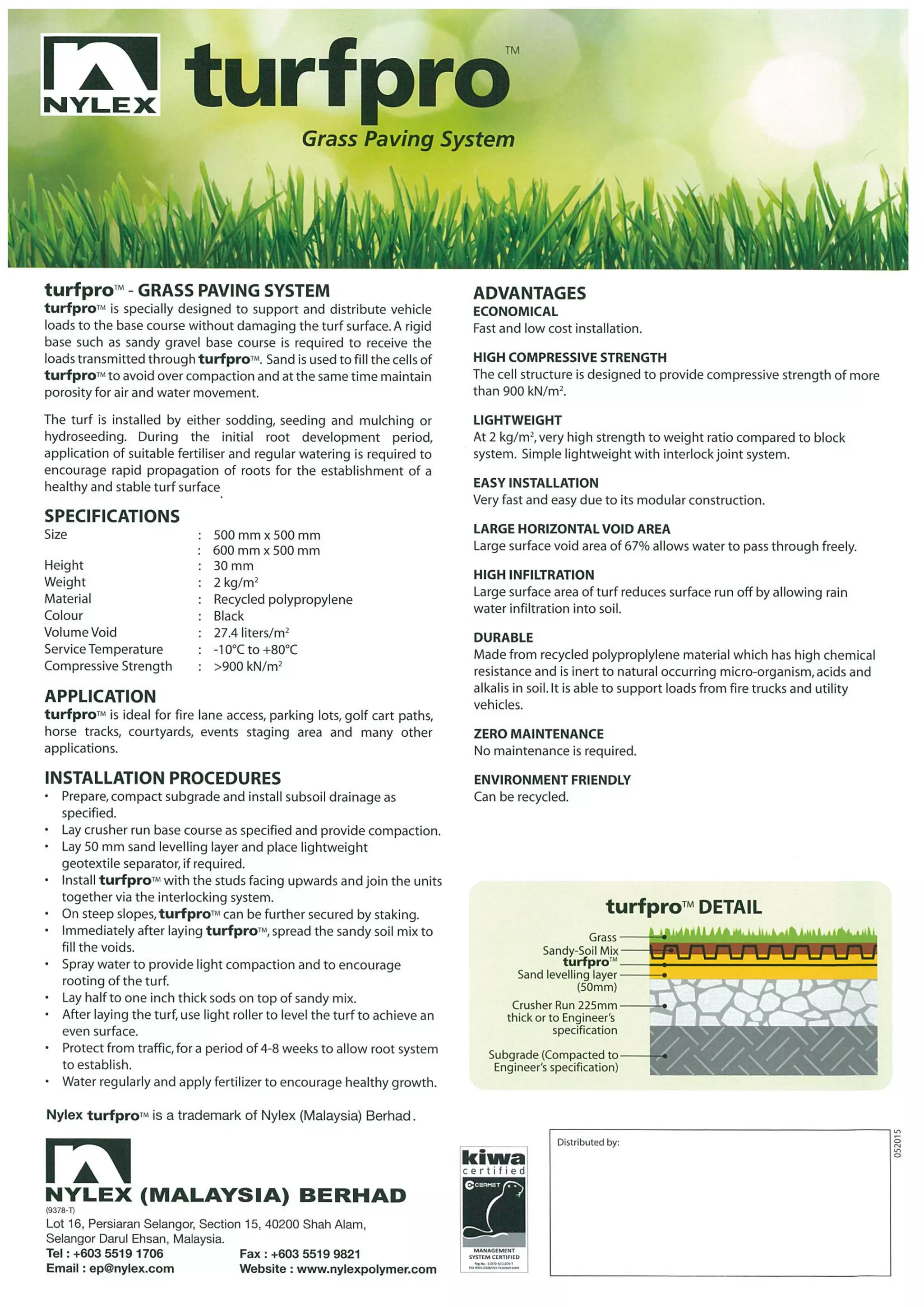 TURFPRO_Grass_Paving_System | PDF