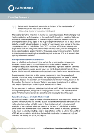 white-paper-innovation-clinical-trials | PDF | Pharmaceutical Industry ...