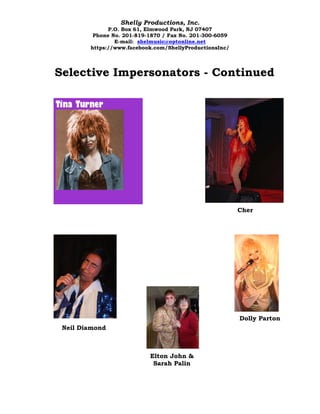 Shelly Productions_Impres | PDF