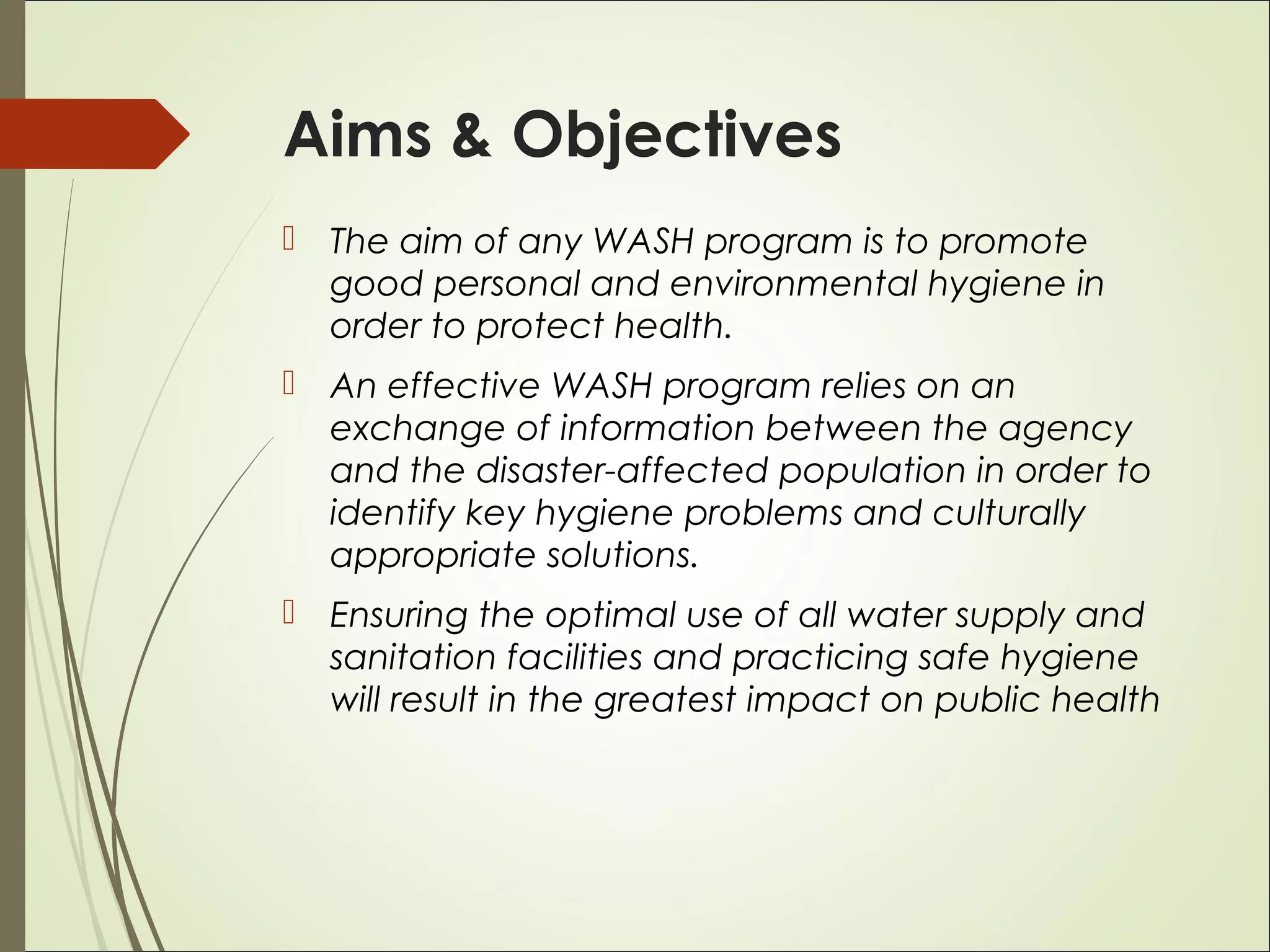 Training for Hygiene Promotion | PPT