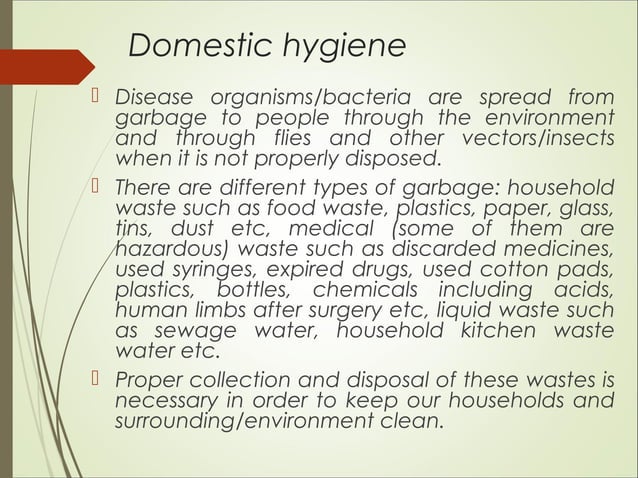 Training for Hygiene Promotion | PPT | Bath and Shower | Personal Care