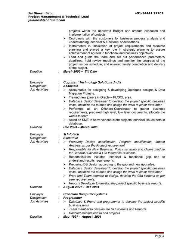 Jai Dinesh Babu_Resume | PDF