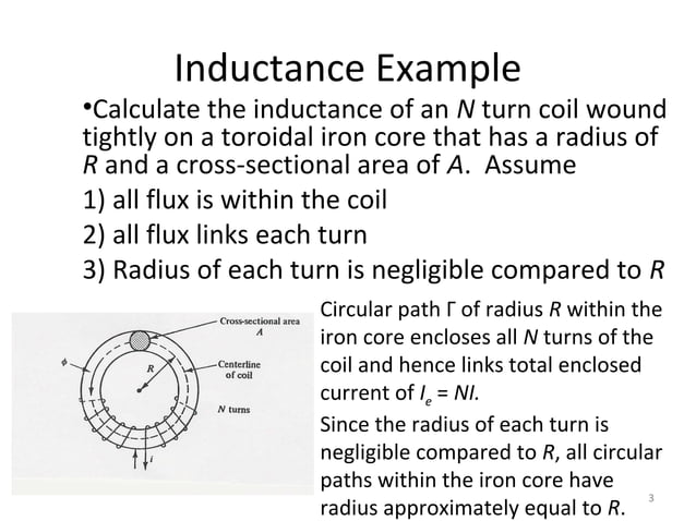 Ee8402 inductance calculation | PPT