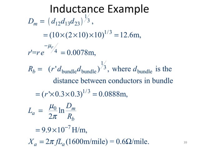 Ee8402 inductance calculation | PPT