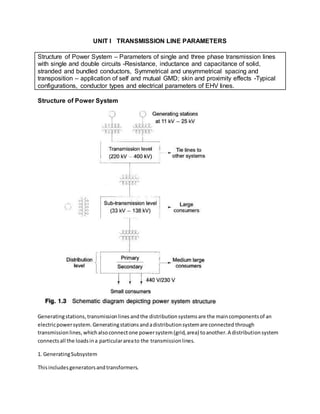 EE8402 Transmission and Distribution | DOCX
