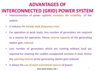 Power System Analysis unit - I | PPTX