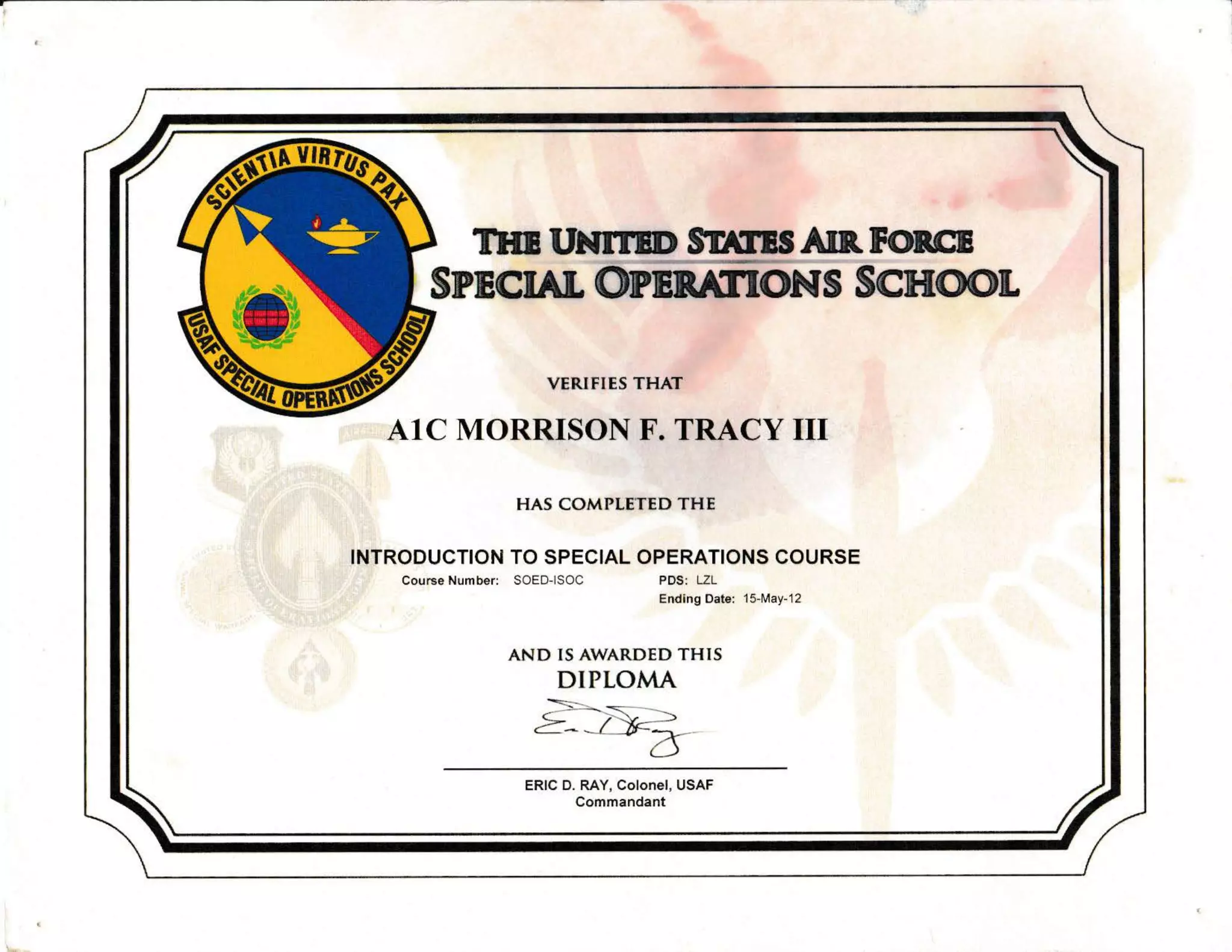 Introduction to Special Operations Course | PDF