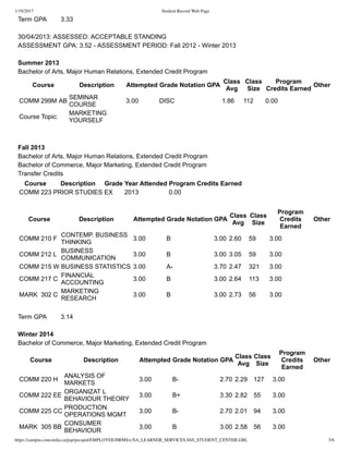 Student Record | PDF