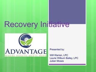 Recovery Initiative Presentation | PPT