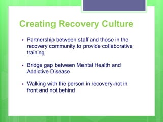 Recovery Initiative Presentation | PPT