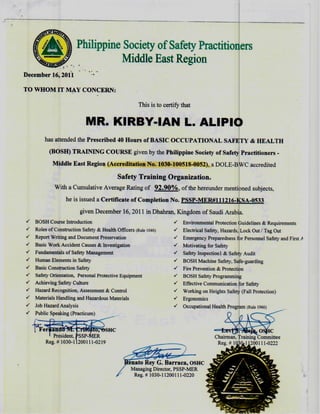 CERTIFICATES-Batch 1 | PDF