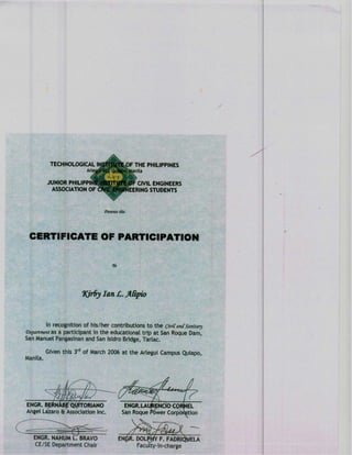 CERTIFICATES-Batch 1 | PDF