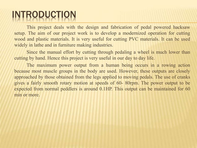 PROJECT SEMINAR POHM | PPT