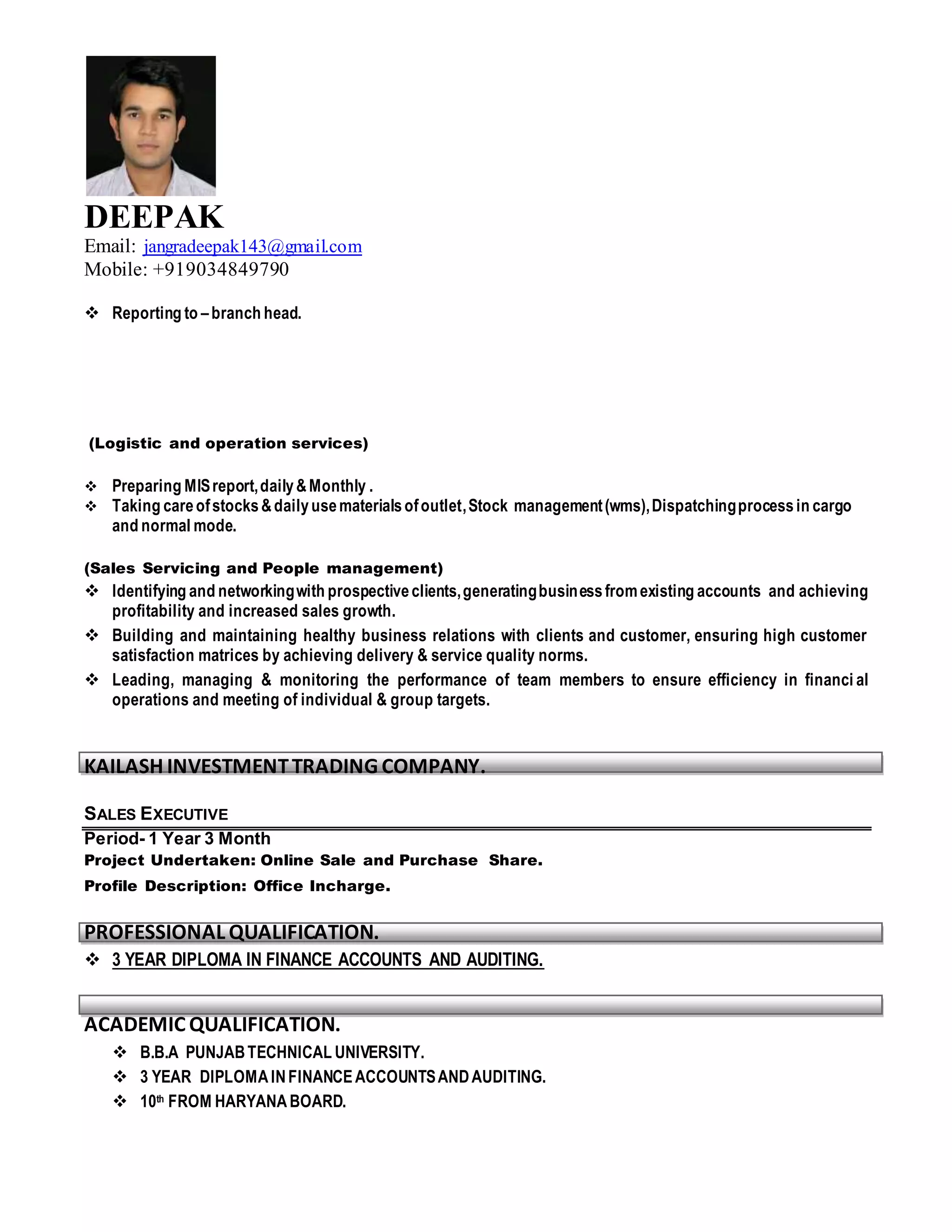 deepak jangra UPDATE WITH SNAP (1) | PDF