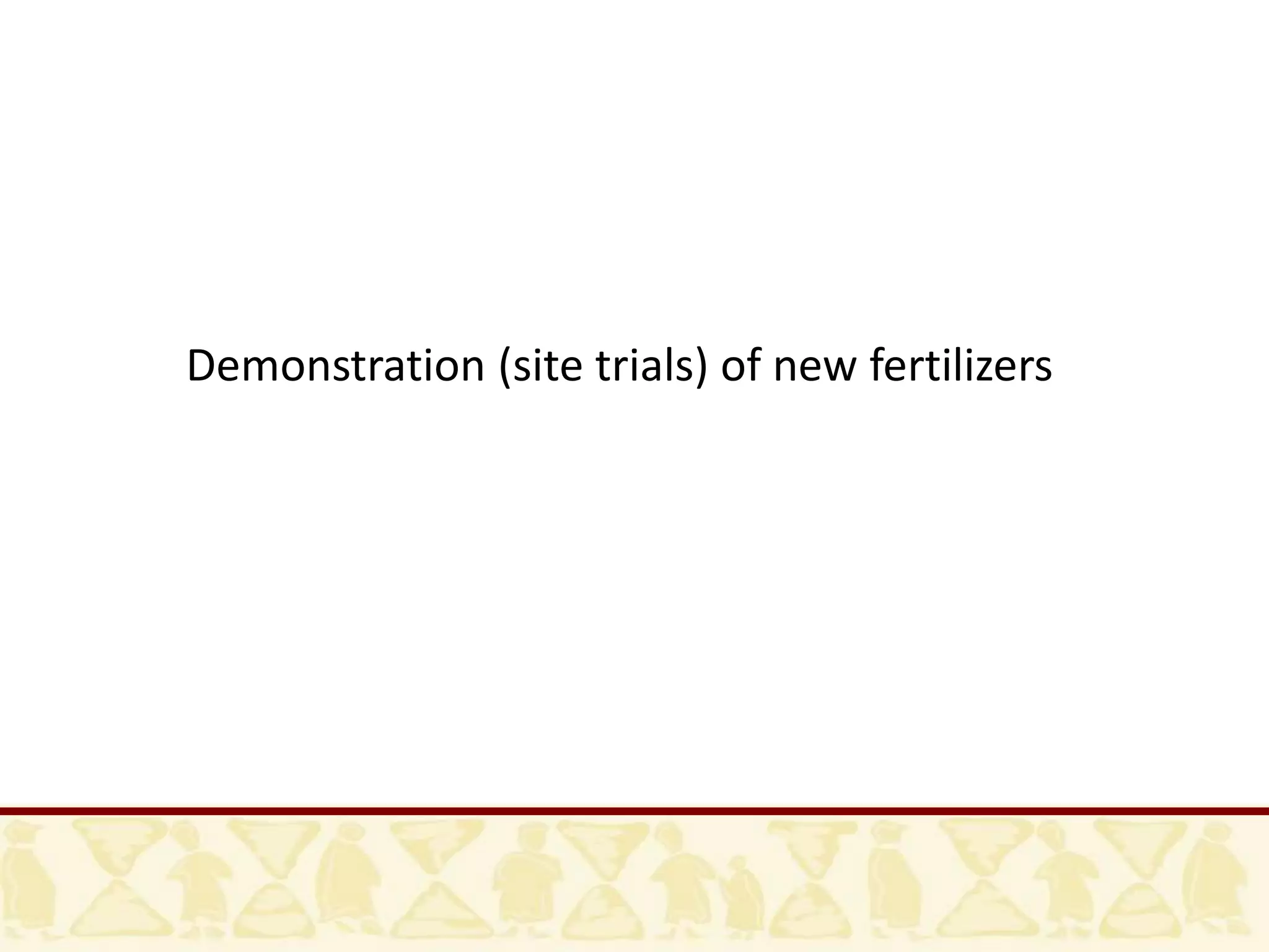 Digital Soil Mapping: soil fertility status and fertilizer ...