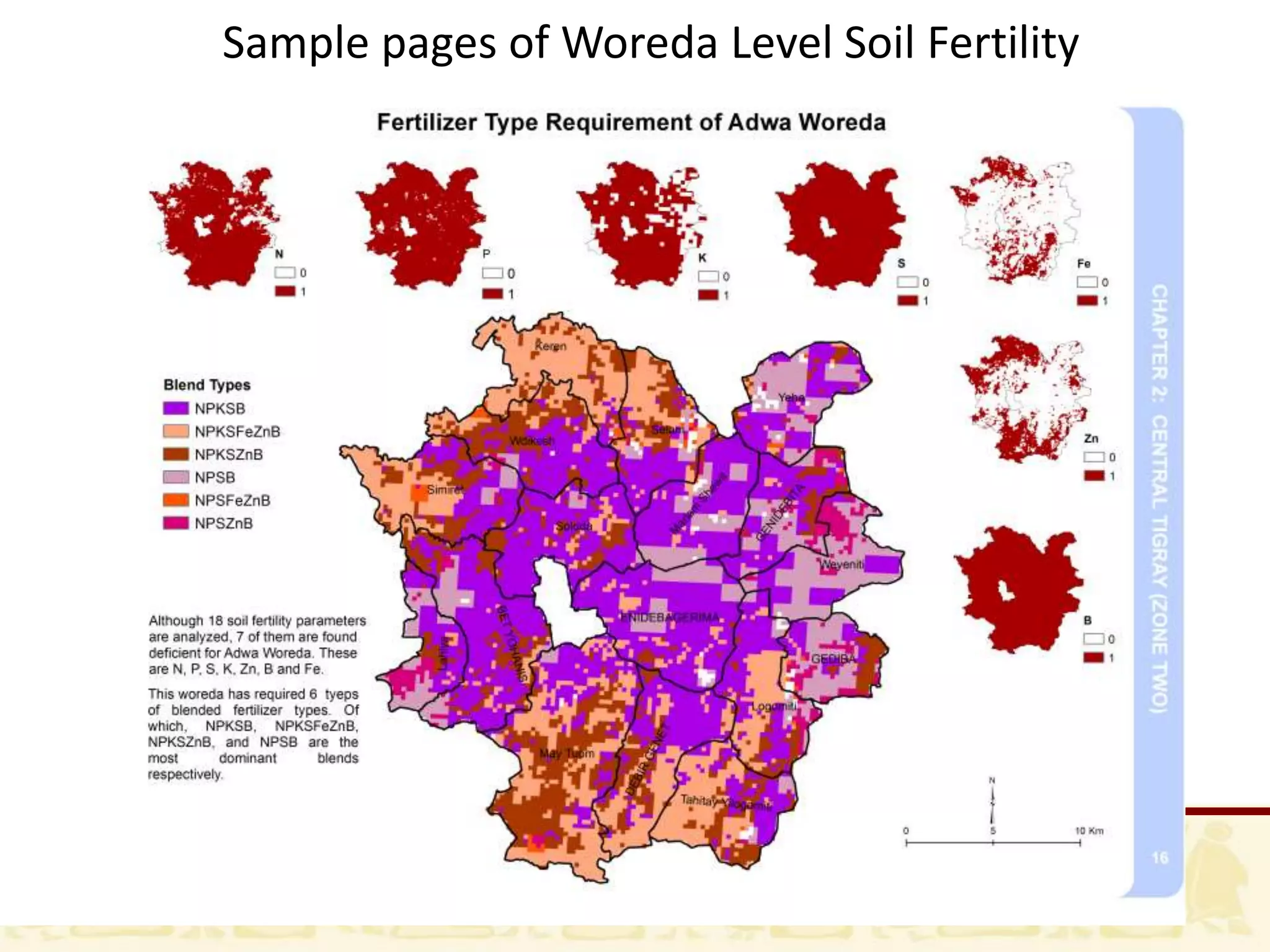 Digital Soil Mapping: soil fertility status and fertilizer ...