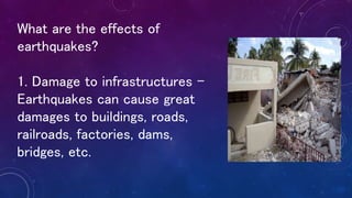 Earthquake: How it happens. grade 6 lesson, quarter 4ppt | PPT