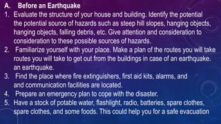 Earthquake: How it happens. grade 6 lesson, quarter 4ppt | PPT